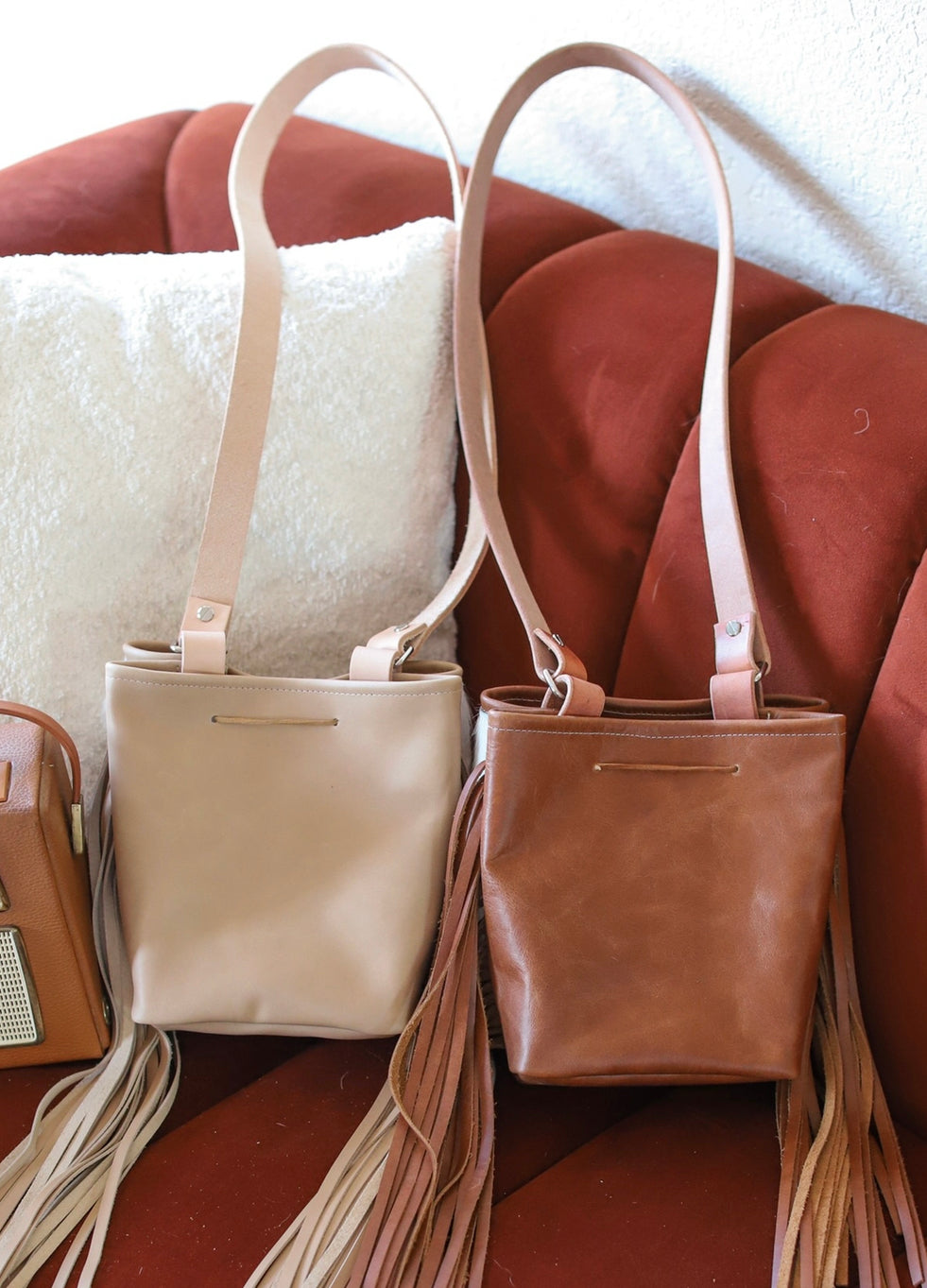 Checkered Bucket Bags – Kissin’ Kate Western Wear