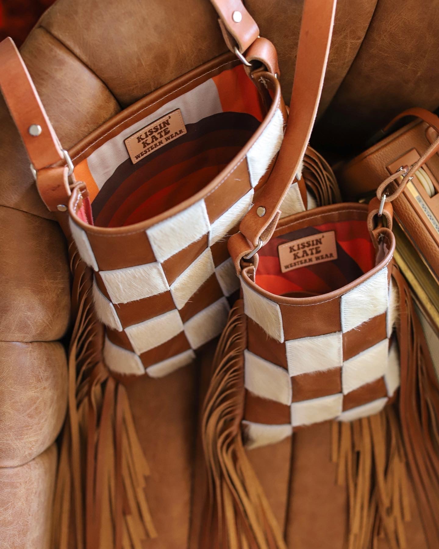 Golden Checkers – Kissin’ Kate Western Wear