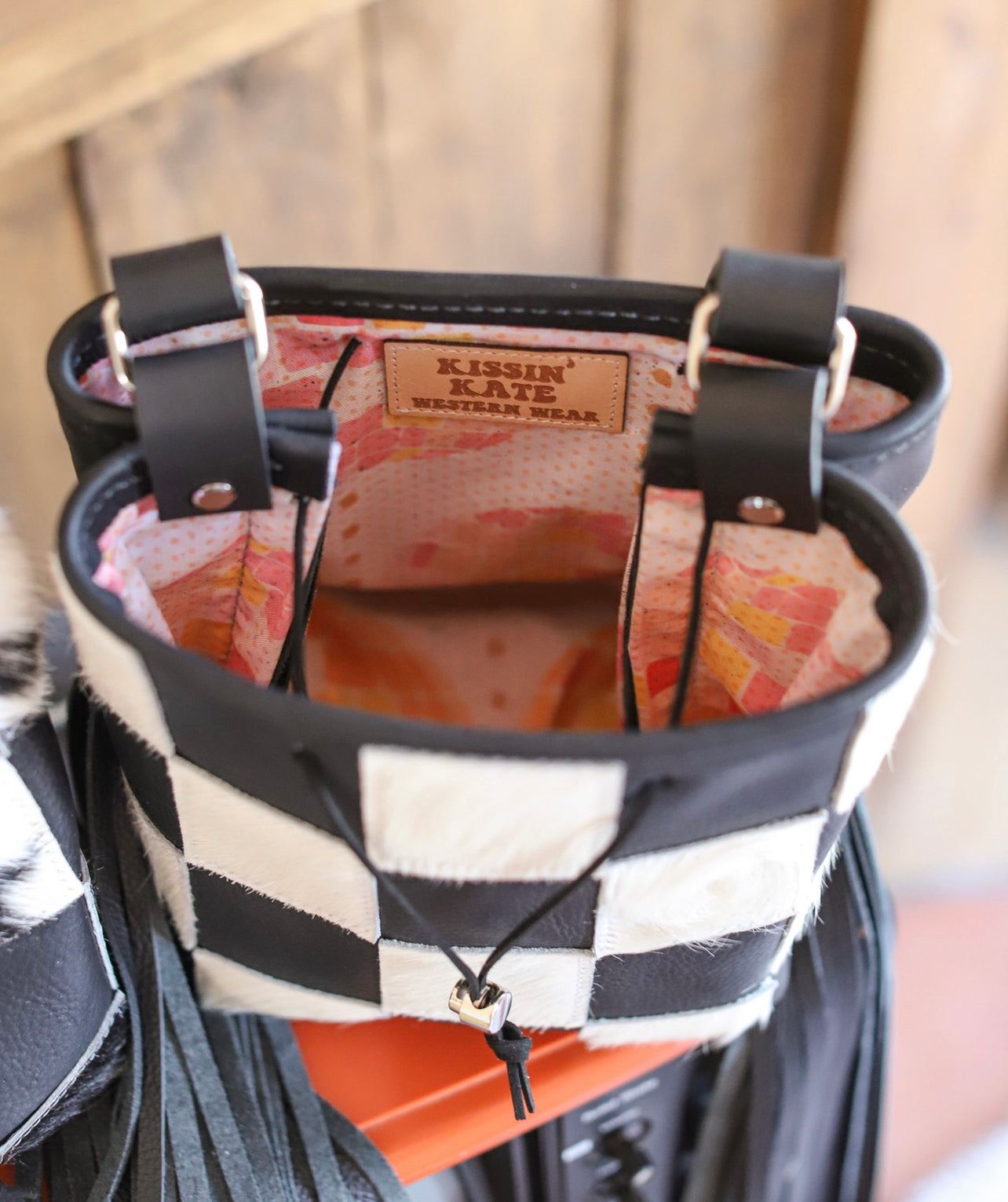 Checkered Bucket Bags – Kissin’ Kate Western Wear